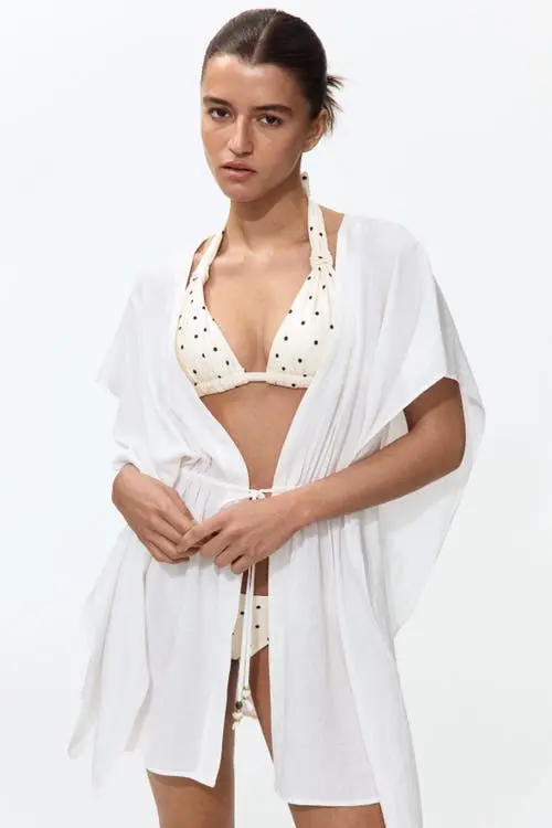 H&m Oversized Beach Kaftan Dress