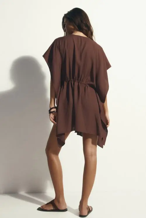 H&m Oversized Beach Kaftan Dress
