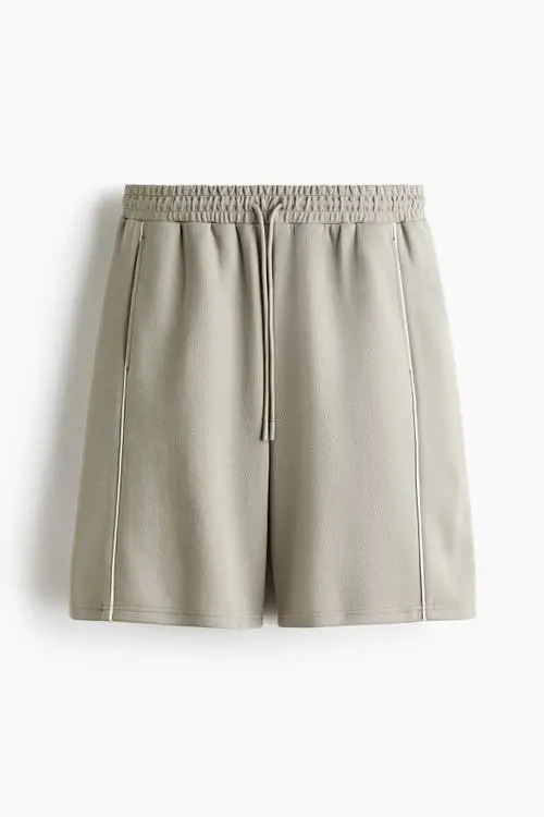 H&m Loose Fit Sports Shorts With Drymove - Beige