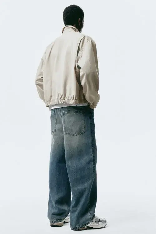 H&m Super Baggy Jeans - Denim Blue