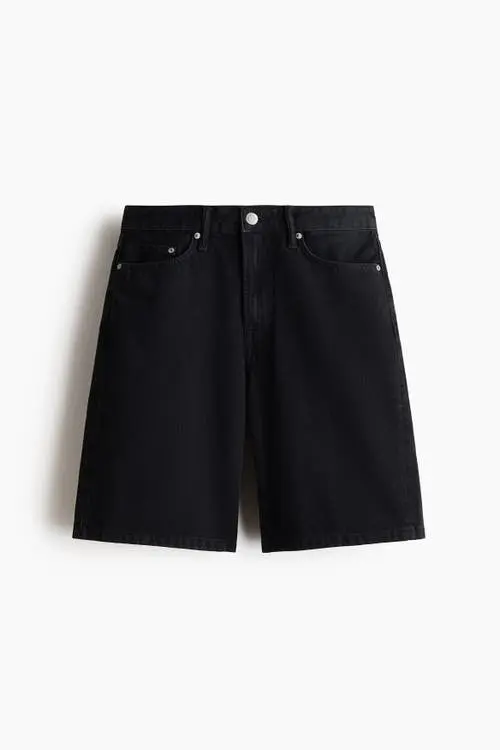 H&m Relaxed Fit Denim Shorts