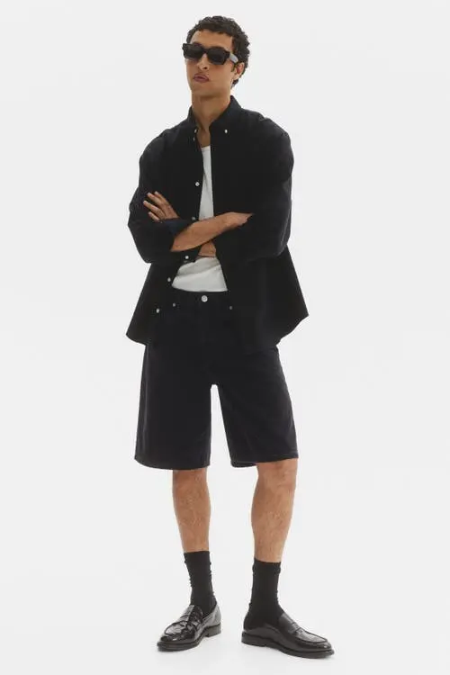 H&m Relaxed Fit Denim Shorts