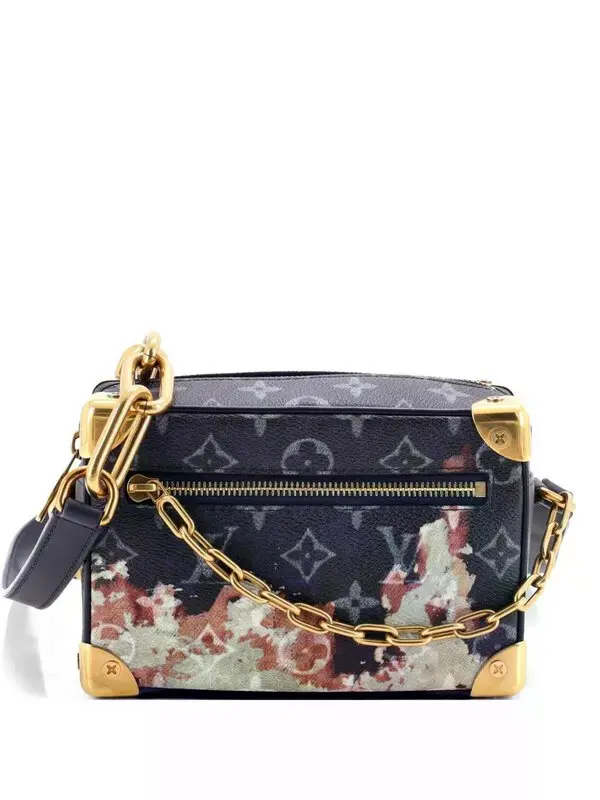 LOUIS VUITTON Soft Trunk Bag Monogram Bleach Canvas Mini Crossbody Bag