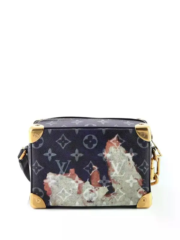 LOUIS VUITTON Soft Trunk Bag Monogram Bleach Canvas Mini Crossbody Bag