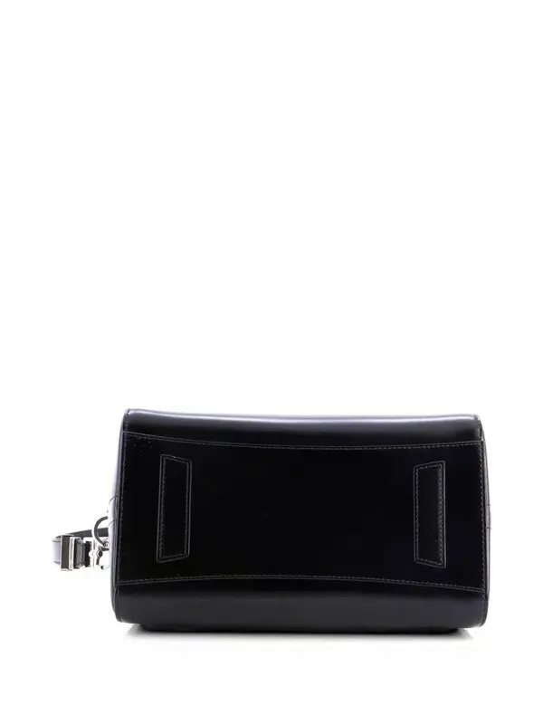 Givenchy Antigona Bag Glazed Leather Small Satchel - Black
