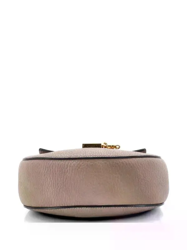 Chloé Drew Leather Mini Crossbody Bag - Neutrals