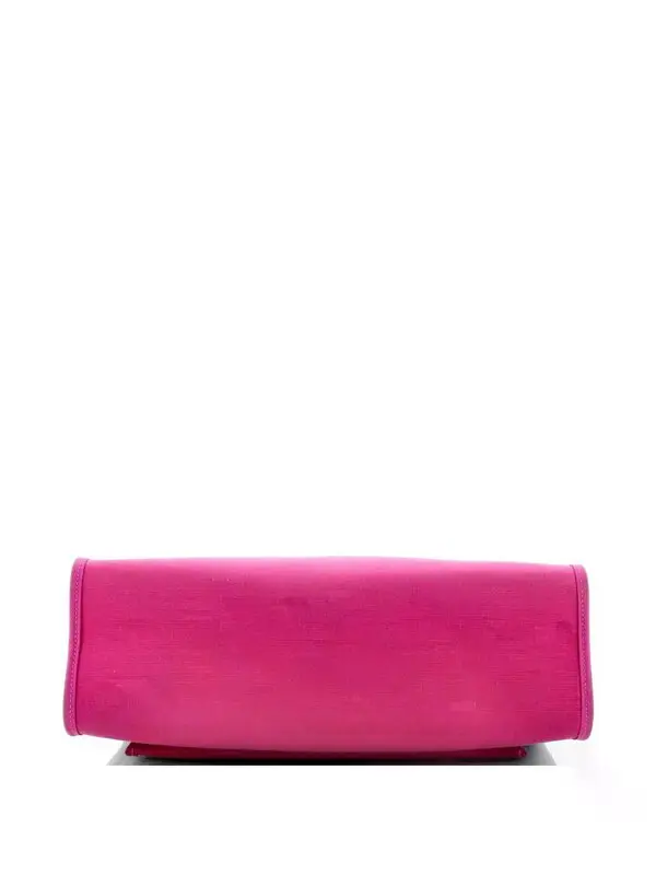 Hermès Herbag Zip Leather And Toile 31 Shoulder Bag