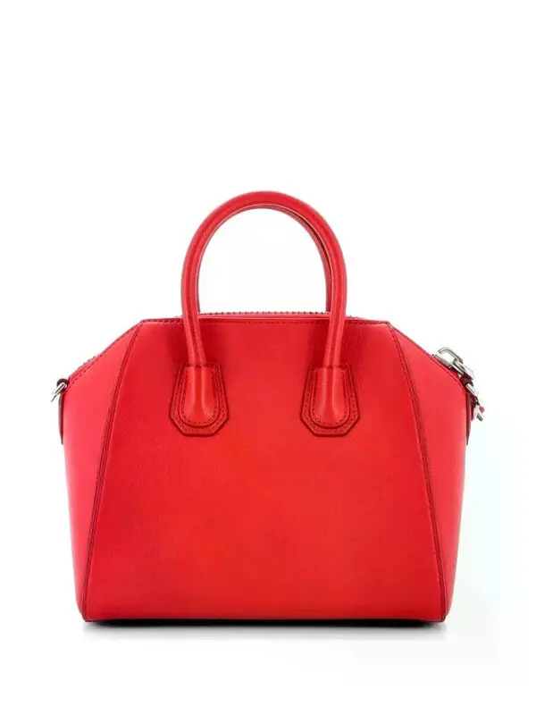 Givenchy Antigona Leather Mini Crossbody Bag - Red