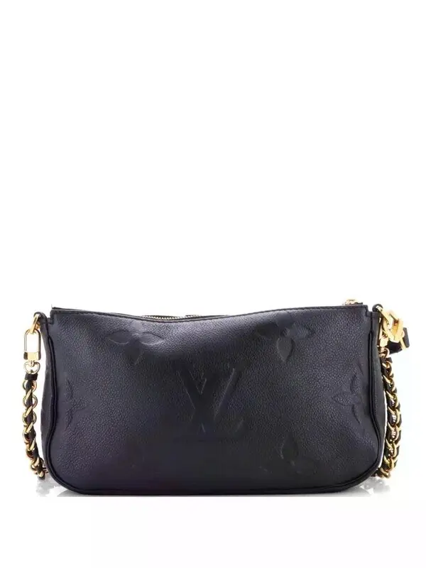 LOUIS VUITTON Monogram Empreinte Giant Multi Pochette Accessoires Crossbody Bag - Black