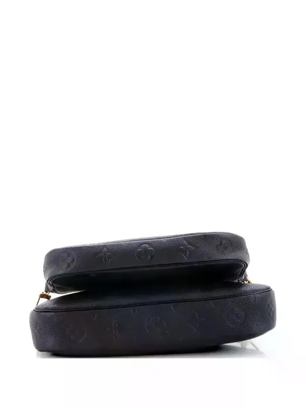 LOUIS VUITTON Monogram Empreinte Giant Multi Pochette Accessoires Crossbody Bag - Black