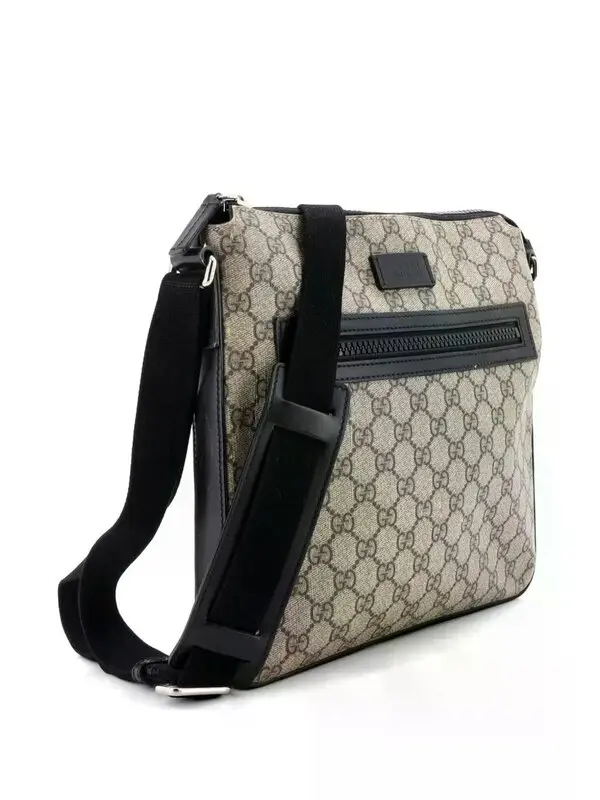 Gucci Gg Coated Canvas Medium Messenger Bag