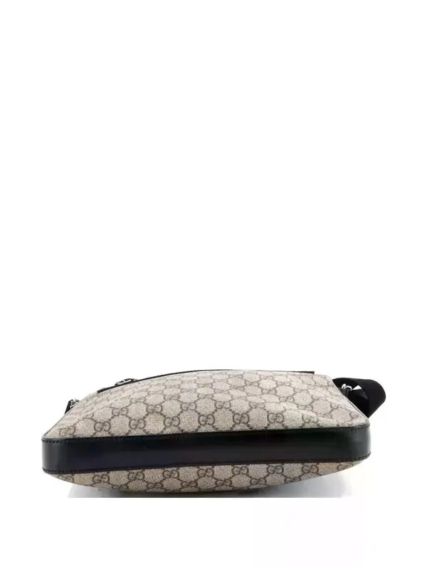 Gucci Gg Coated Canvas Medium Messenger Bag