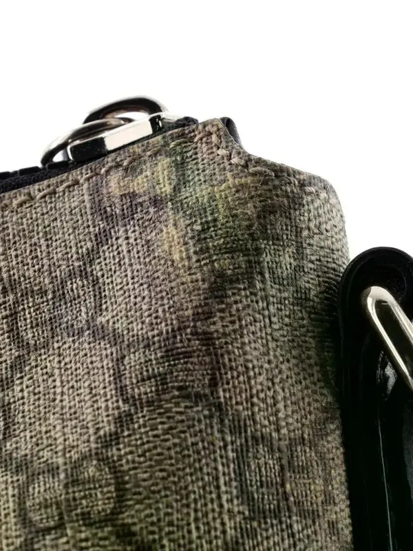 Gucci Gg Coated Canvas Medium Messenger Bag