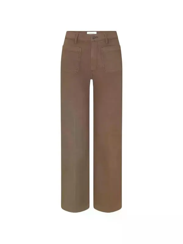 FRAME Refined Patch Pocket Jeans