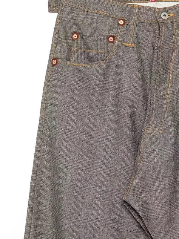 Junya Watanabe X Levi's Checked Tapered Trousers