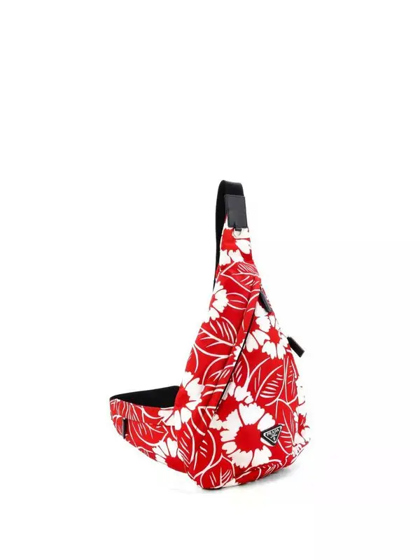 Prada Tessuto Zip Sling Backpack