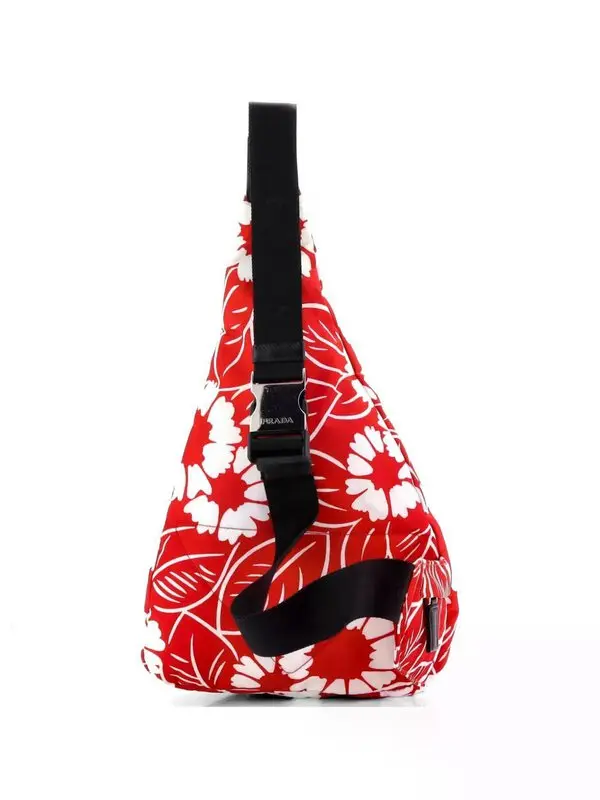 Prada Tessuto Zip Sling Backpack