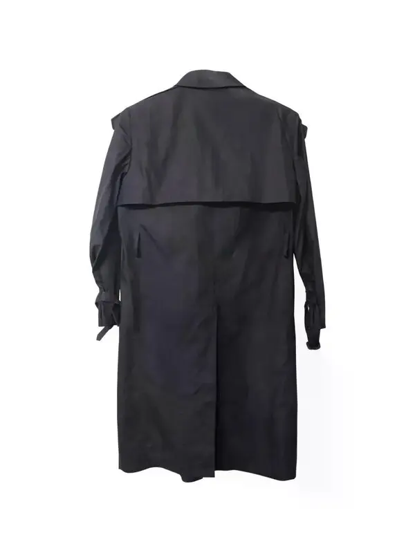 Burberry Double-breasted Trench Coat - Black