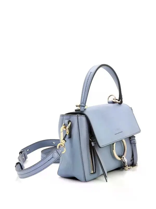 Chloé Faye Mini Shoulder Bag - Blue