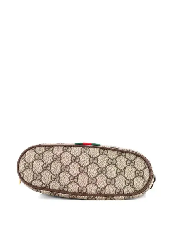 Gucci Ophidia Cosmetic Case Gg Coated Canvas Large Pouch