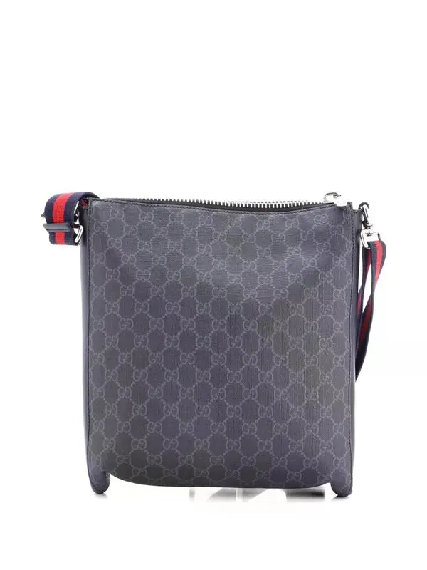 Gucci Gg Coated Canvas Messenger Bag