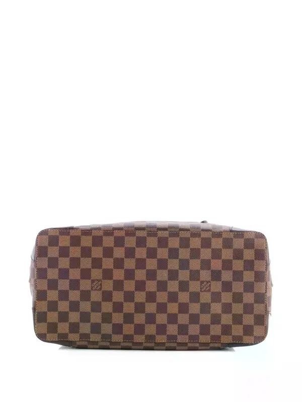 LOUIS VUITTON Damier Gm Hampstead Tote Bag - Brown