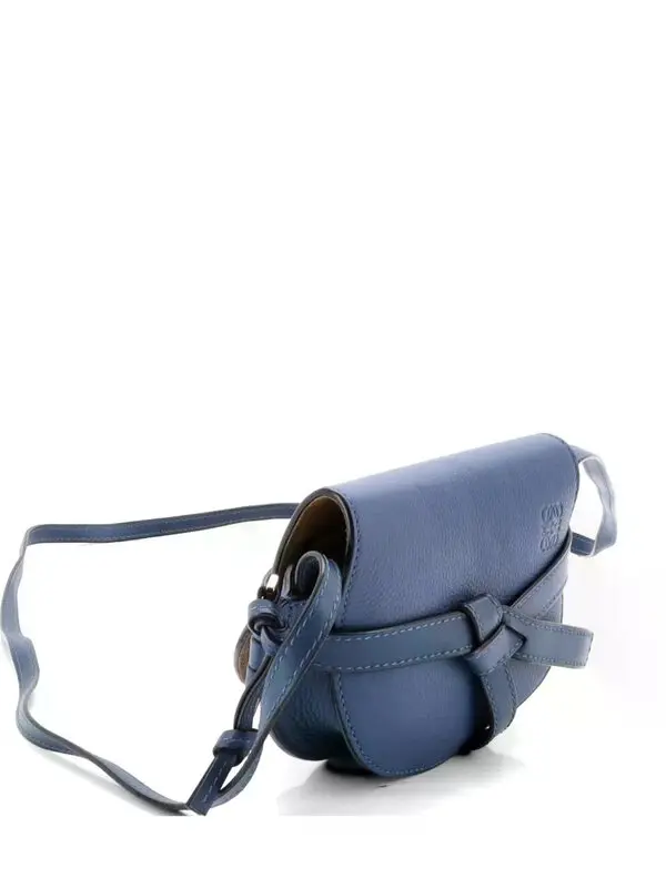 Loewe Gate Shoulder Bag Leather Mini - Blue