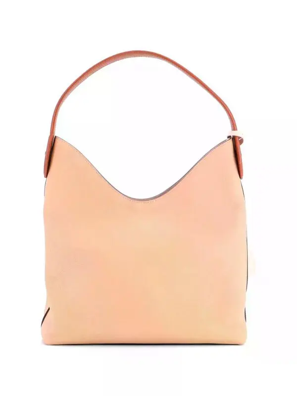 LOUIS VUITTON Lockme Leather Hobo Bag - Neutrals
