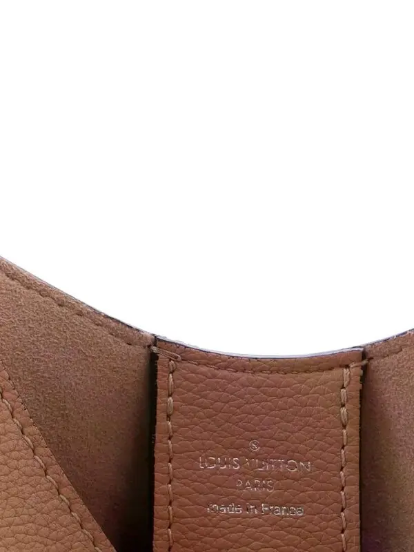 LOUIS VUITTON Lockme Leather Hobo Bag - Neutrals