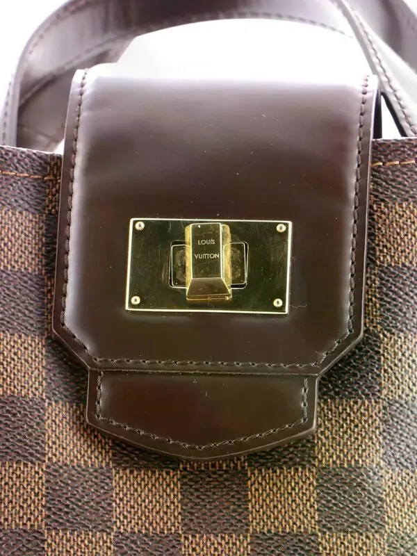 LOUIS VUITTON Damier Cabas Rosebery Tote Bag - Brown