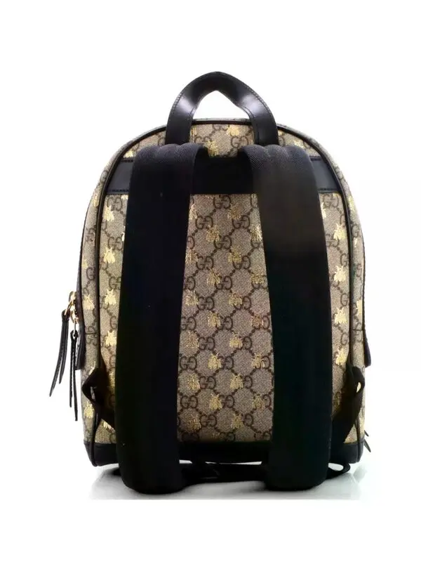 Gucci Printed Gg Coated Canvas Small Backpack