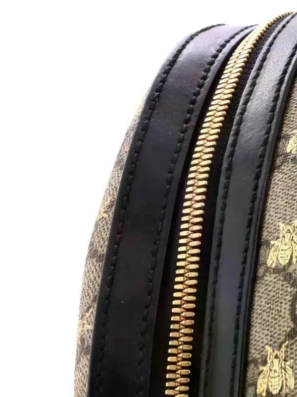 Gucci Printed Gg Coated Canvas Small Backpack