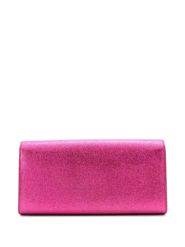 Saint Laurent Classic Monogram Calfskin Long Clutch Bag