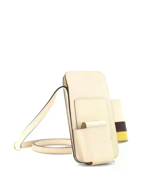 Hermès Epsom Phone Case Crossbody Bag - Neutrals
