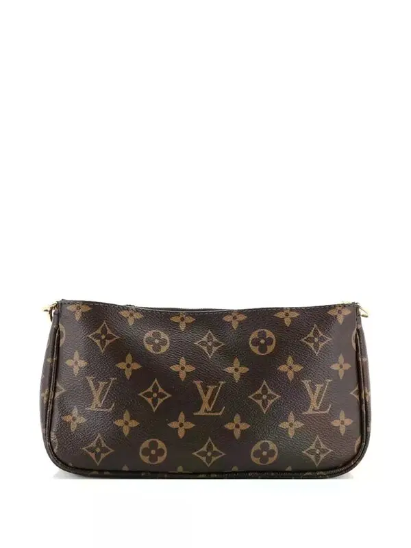 LOUIS VUITTON Monogram Canvas Multi Pochette Accessoires Bag - Brown
