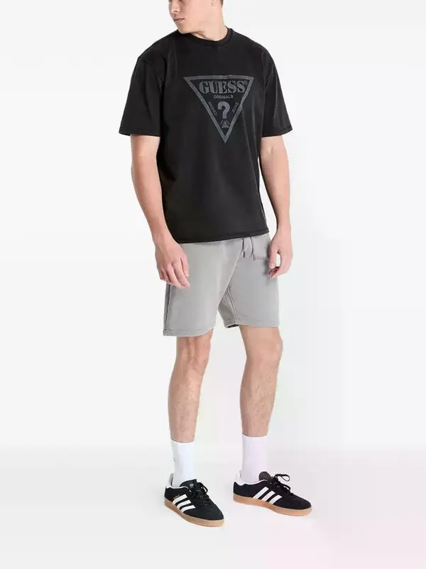 Guess Logo-print Drawstring Track Shorts