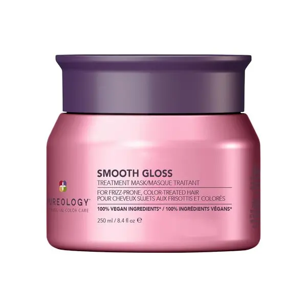 PUREOLOGY Smooth Gloss Hair Mask For Frizz Control & Hair Shine - One-color