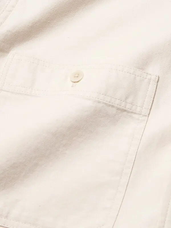 Nn07 Colby 50065 Organic Cotton And Hemp-blend Shirt