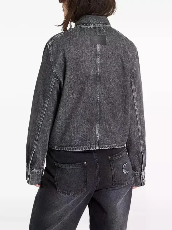 SAMSOE SAMSOE Sanarinna Acid Wash Denim Jacket