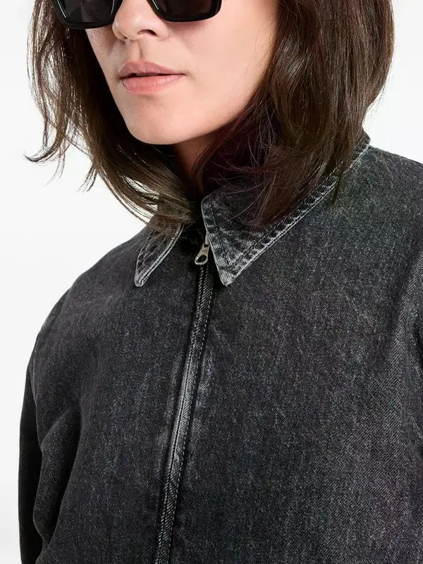 SAMSOE SAMSOE Sanarinna Acid Wash Denim Jacket