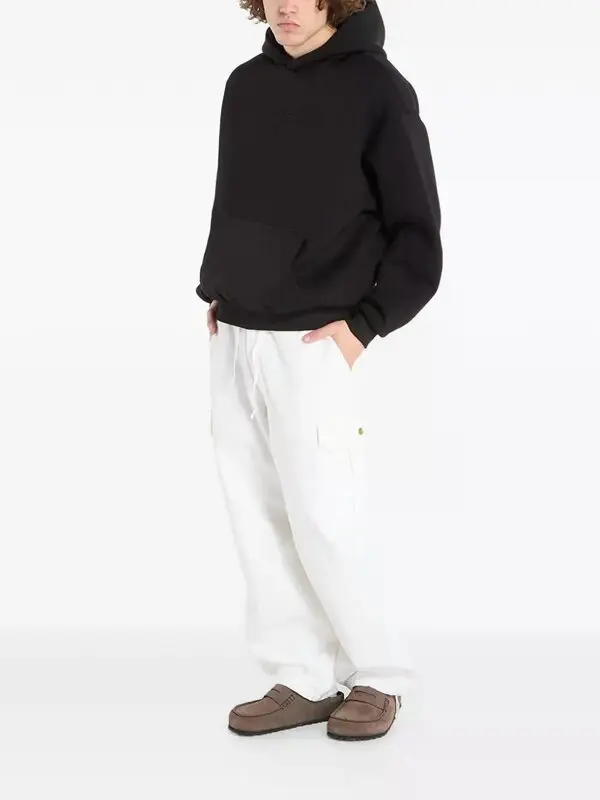 KARL KANI Scuba Os Logo-embroidered Hoodie