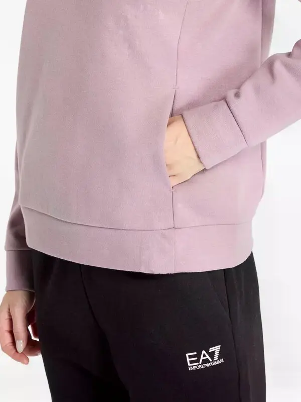 EA7 Logo-print Hoodie