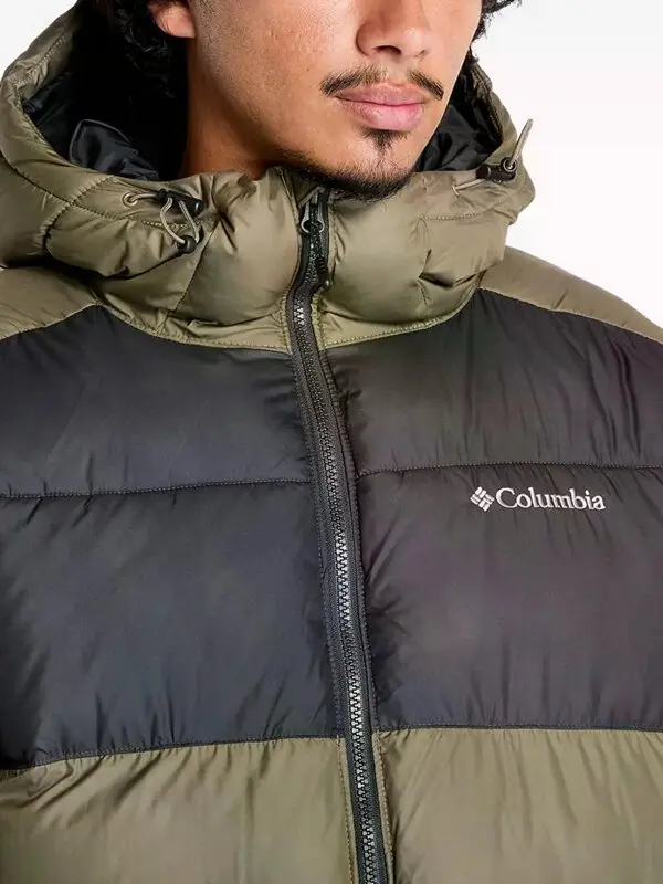 Columbia Padded Jacket With Logo Detail - Green