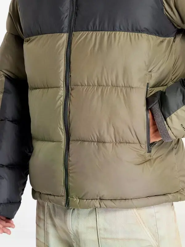 Columbia Padded Jacket With Logo Detail - Green