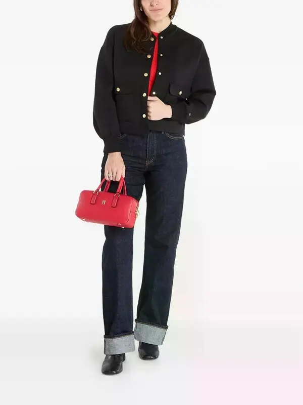 Tommy Hilfiger Cropped Press-stud Jacket