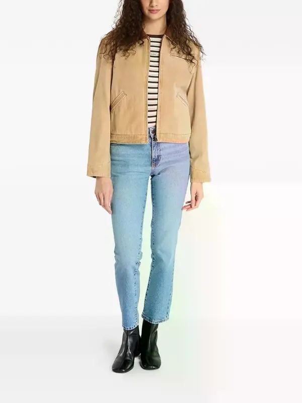 Guess Corduroy Collar Canvas Jacket