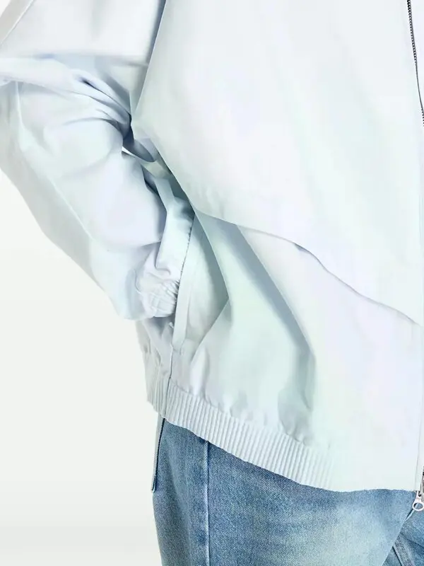 Nike Swoosh Logo Zip-fastening Jacket - Blue