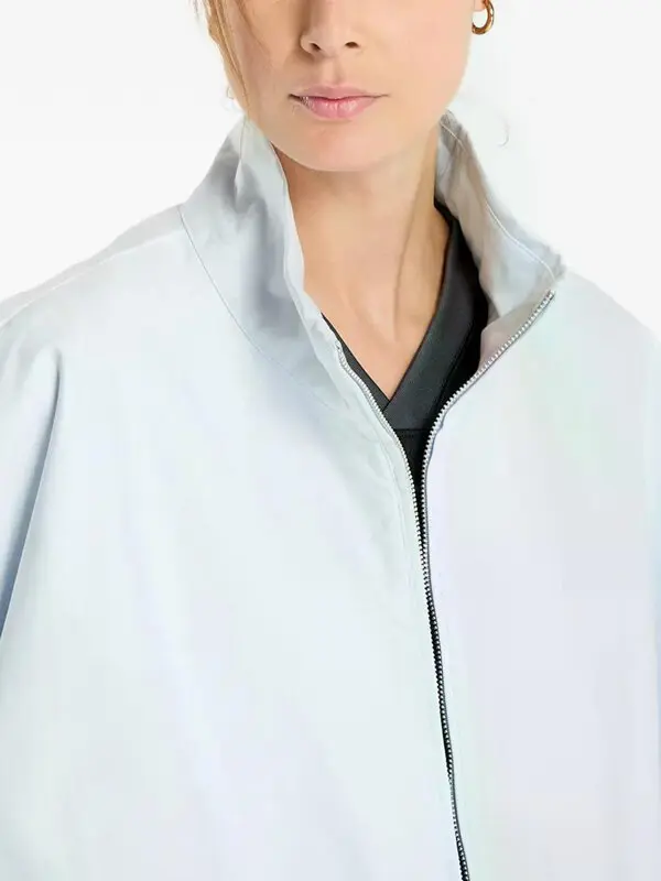 Nike Swoosh Logo Zip-fastening Jacket - Blue