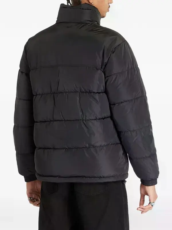 KARL KANI Logo-print Padded Jacket - Black