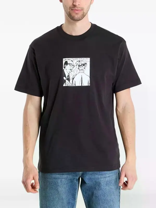 VANS They Are Just Shoes Loose Graphic-print T-shirt